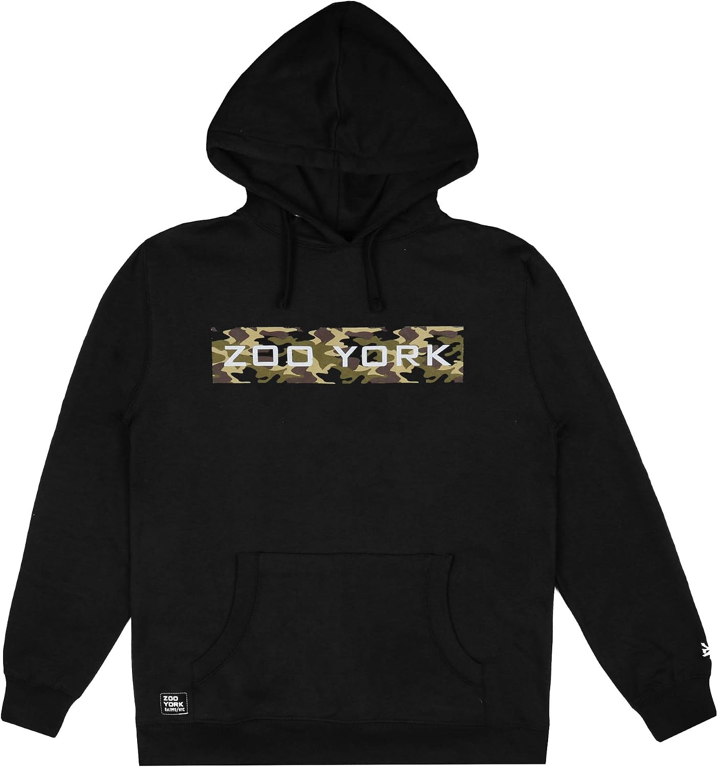 Zoo York Men's Camo Box Hood Hoodie: Amazon.co.uk: Clothing