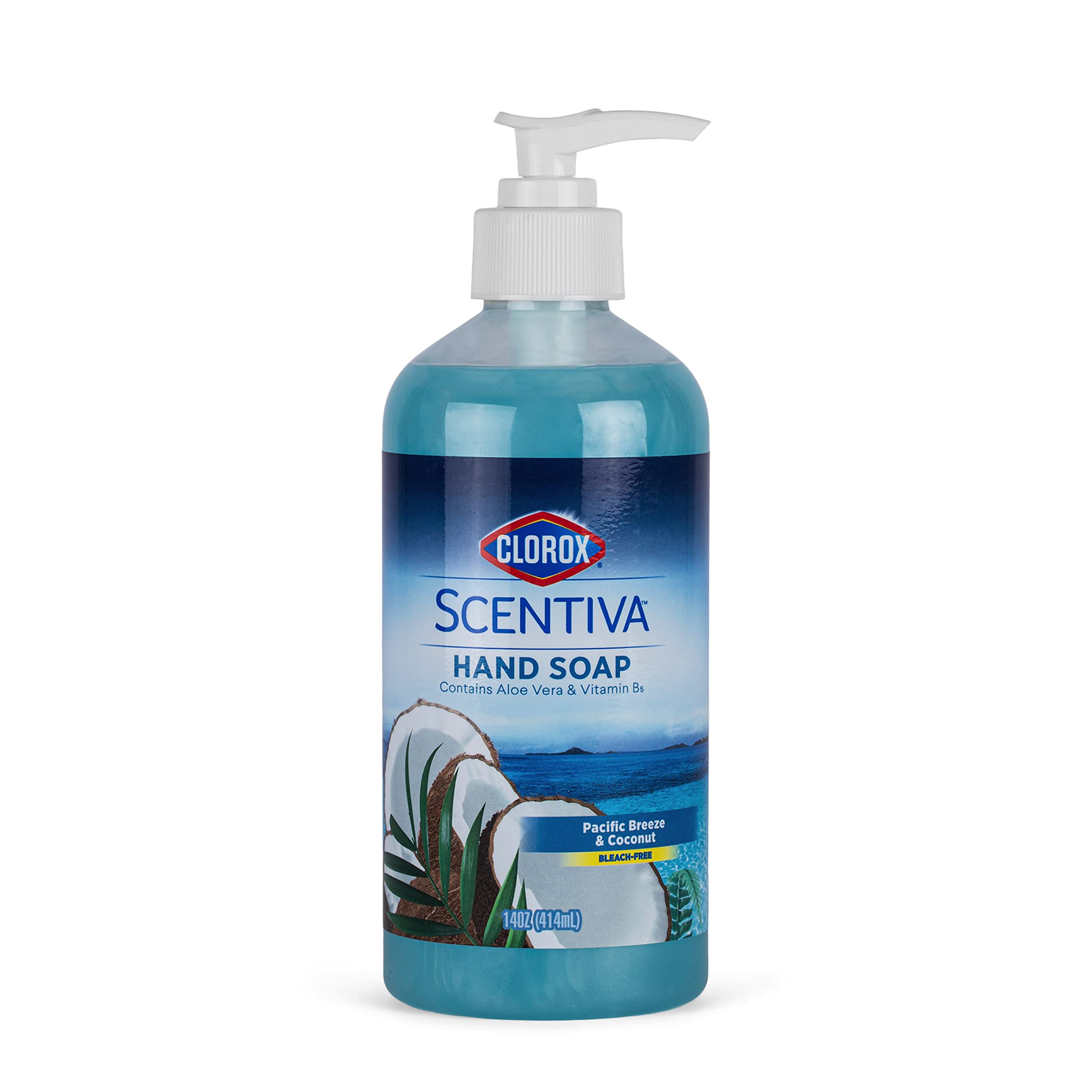 Clorox Scentiva Liquid Hand Soap 14 oz Liquid Hand Wash with Vitamin B5 ...