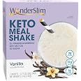 Amazon.com: WonderSlim Keto Meal Replacement Shake, Vanilla, Low Carb ...