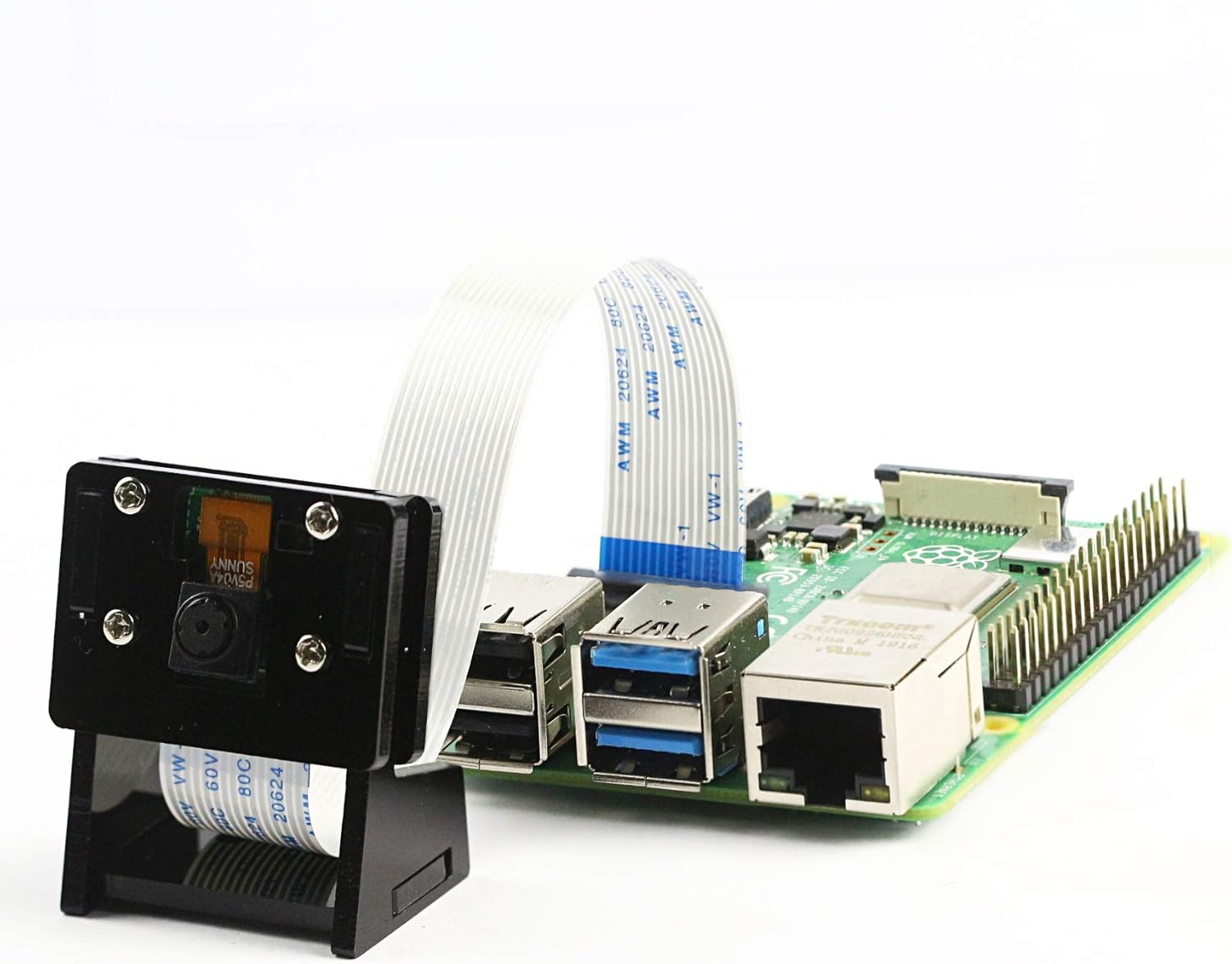 Raspberry Pi Camera Module 5MP 1080P for Raspberry Pi 4 /3B+ Webcam ...