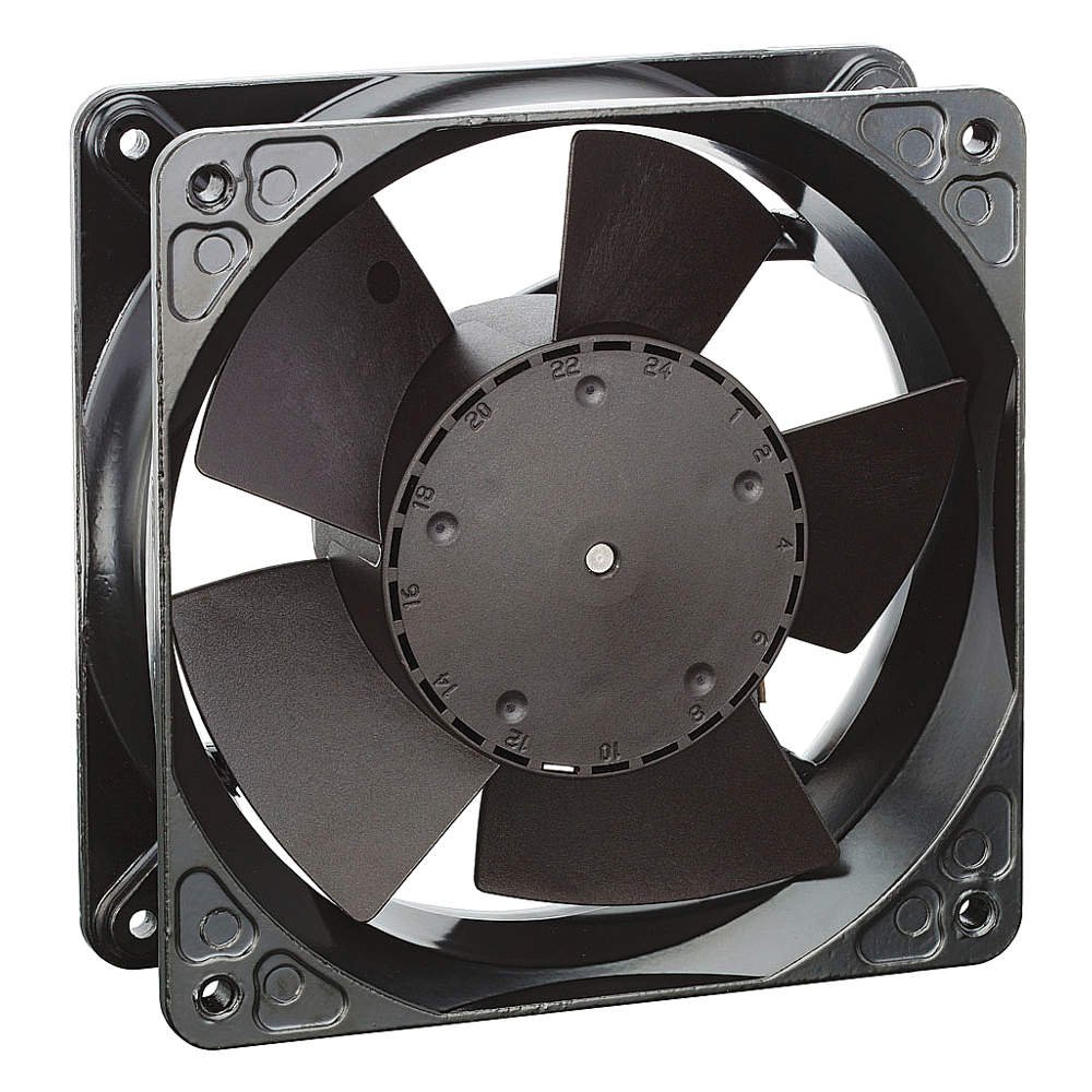 Square Axial Fan, 24VDC, 3200 RPM, 4-11/16"x4-11/16": Amazon.com ...