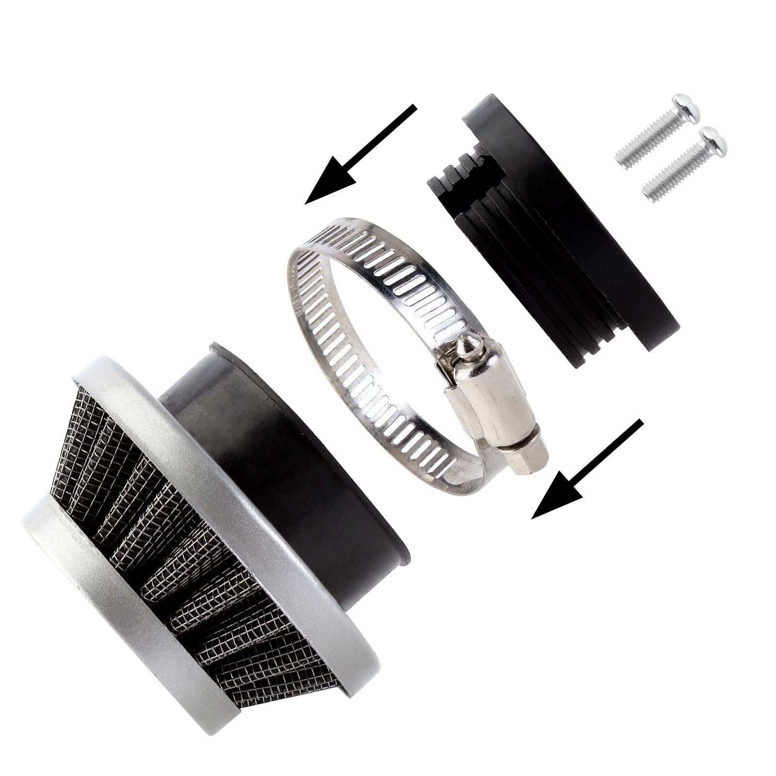 Mua YOFMOO Air filter 42mm 43mm 44mm Adapter Velocity Stack for 33cc ...