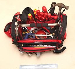Rolson Tools 68255 Multi Purpose Tool Holdall: Amazon.co.uk: DIY & Tools