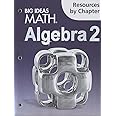 Big Ideas Math Algebra 2: Resources by Chapter: HOUGHTON MIFFLIN ...
