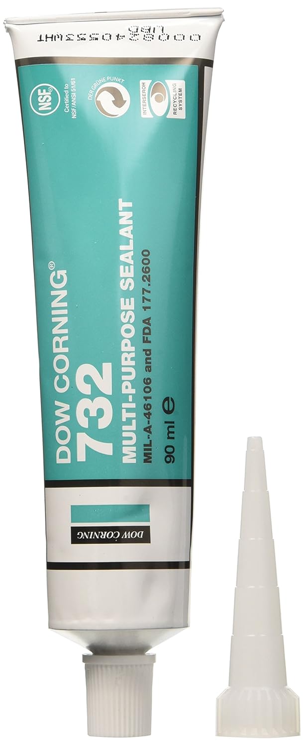Dow Corning 732/2 Multi-Purpose Sealant, 90 mL, White – BigaMart