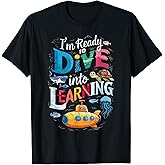 Amazon.com: I'm Ready To Dive Into Learning Back To School Submarine T ...