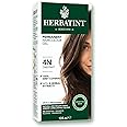 Amazon.com : Herbatint Permanent Herbal Haircolour Gel 4N Chestnut ...