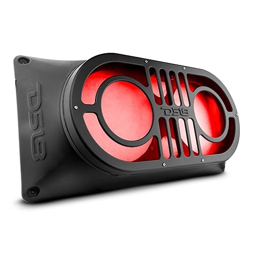 DS18 JMID Exclusive Tail Gate Midrange and Tweeter Enclosure for Jeep ...