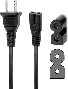 Marg AC in Power Cord Cable Plug for Sony CDP-H3600 CFD-440 CFD-442 CFD ...
