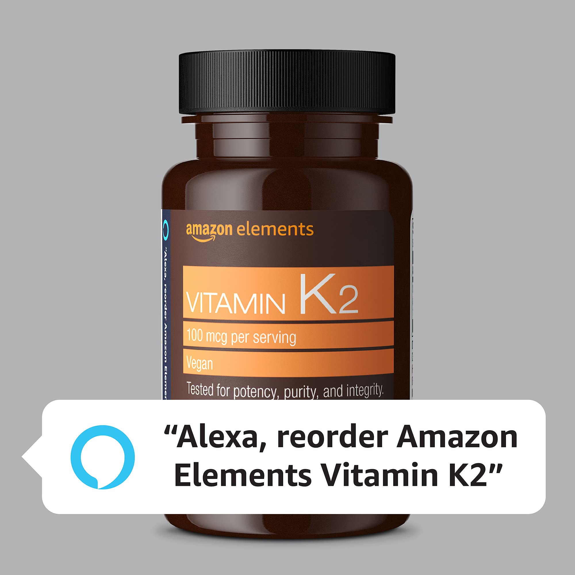 Mua Amazon Elements Vitamin K2 100 mcg, Vegan, 65 Capsules, 2 month ...