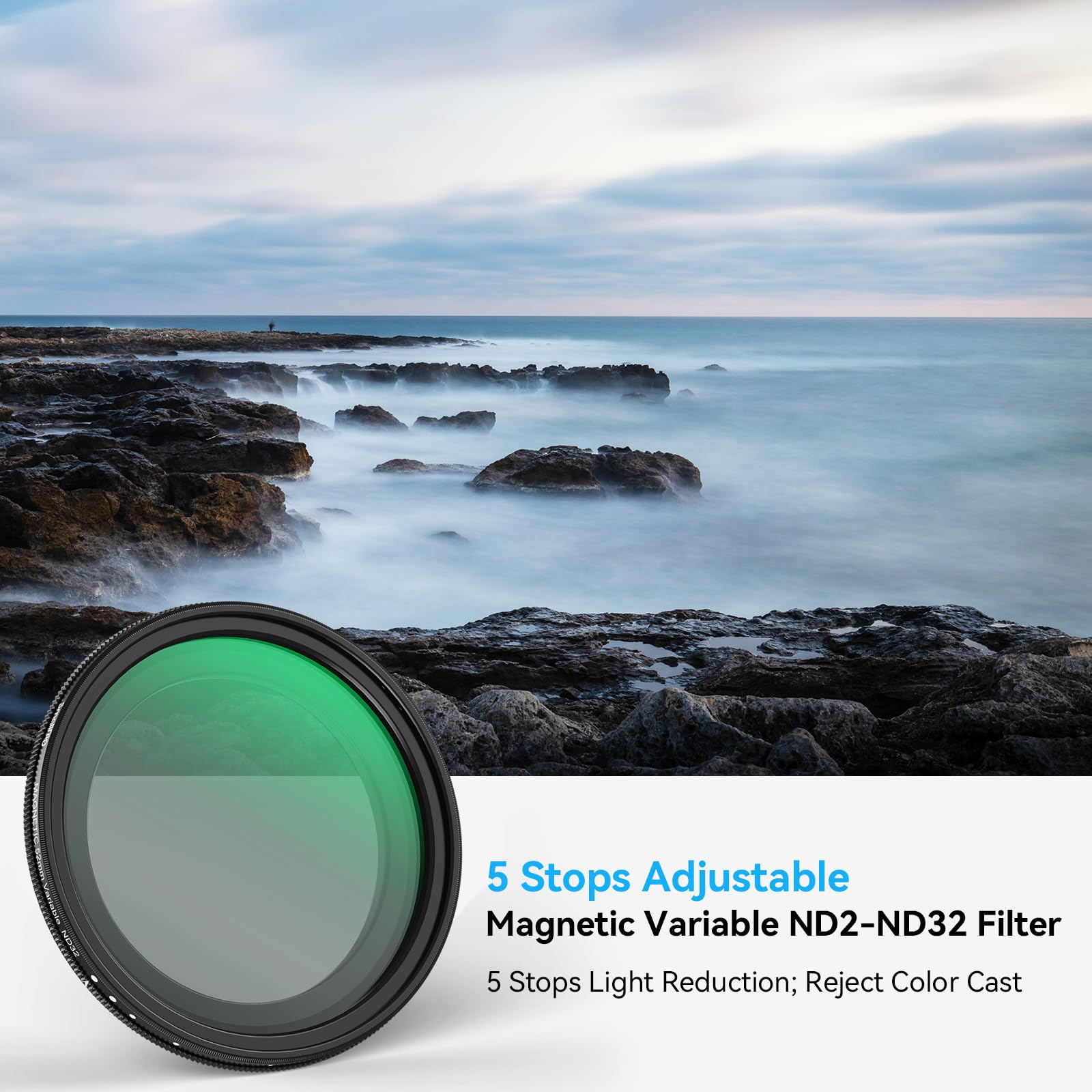 Mua SmallRig 52mm Magnetic Variable ND Filter ND2-ND32 (1-5 Stops) No X ...