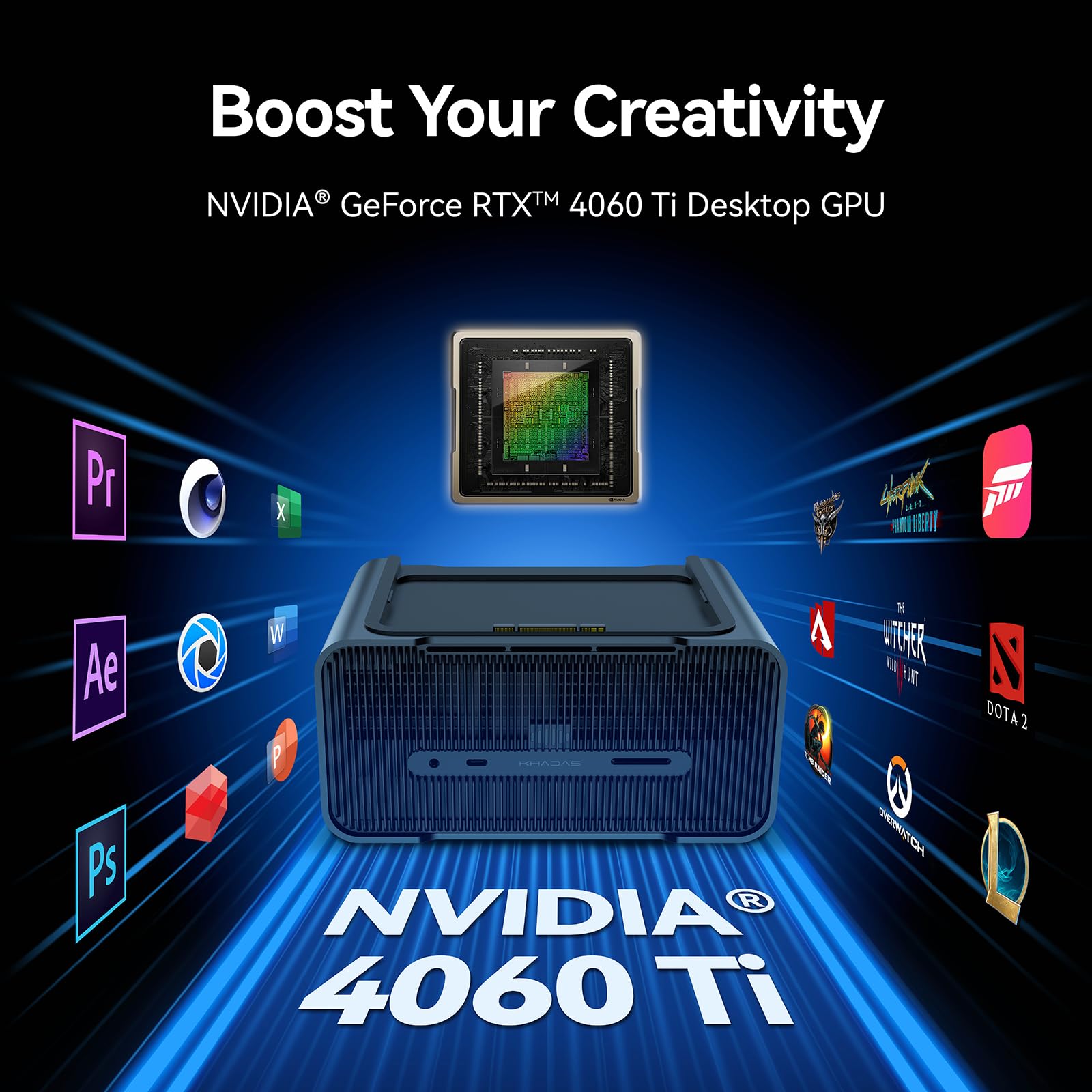 Mua Khadas Mind Graphics Card RTX 4060 Ti Desktop GPU, 8GB GDDR6 ...