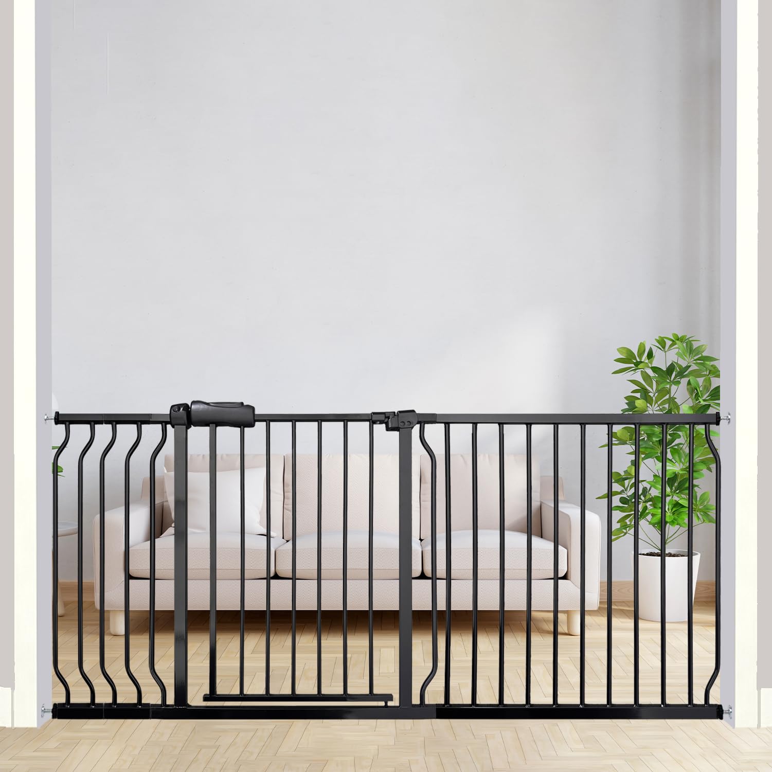 Extra Wide Baby Gate 67-71.6 Inch, Heavy Duty Safety Gate Indoor for ...
