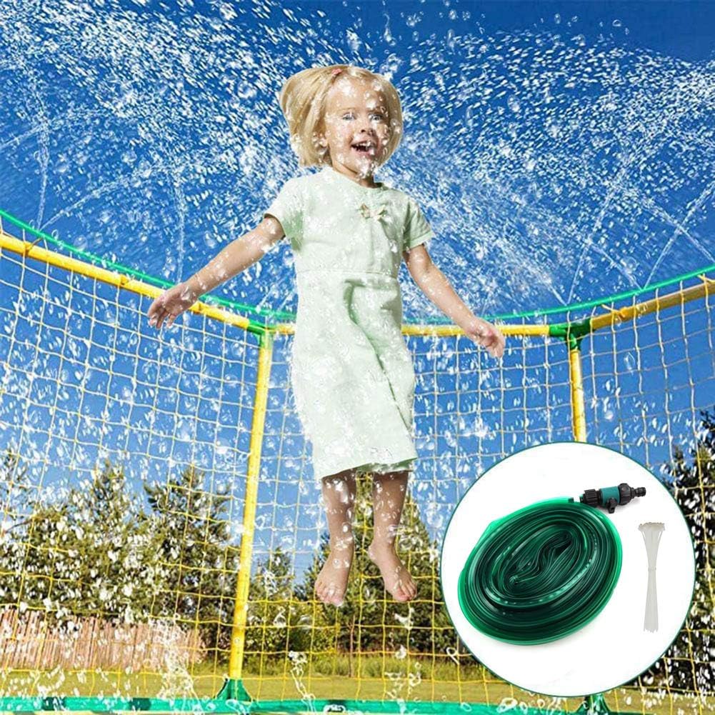 49.2 Feet Sprinkler Waterpark,15m Water Party Games Trampoline ...