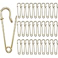 Amazon.com: 30 Pcs Large Safety Pins 2 Inch Heavy Duty Blanket Pins Big Safety Pin Steel Safety ...