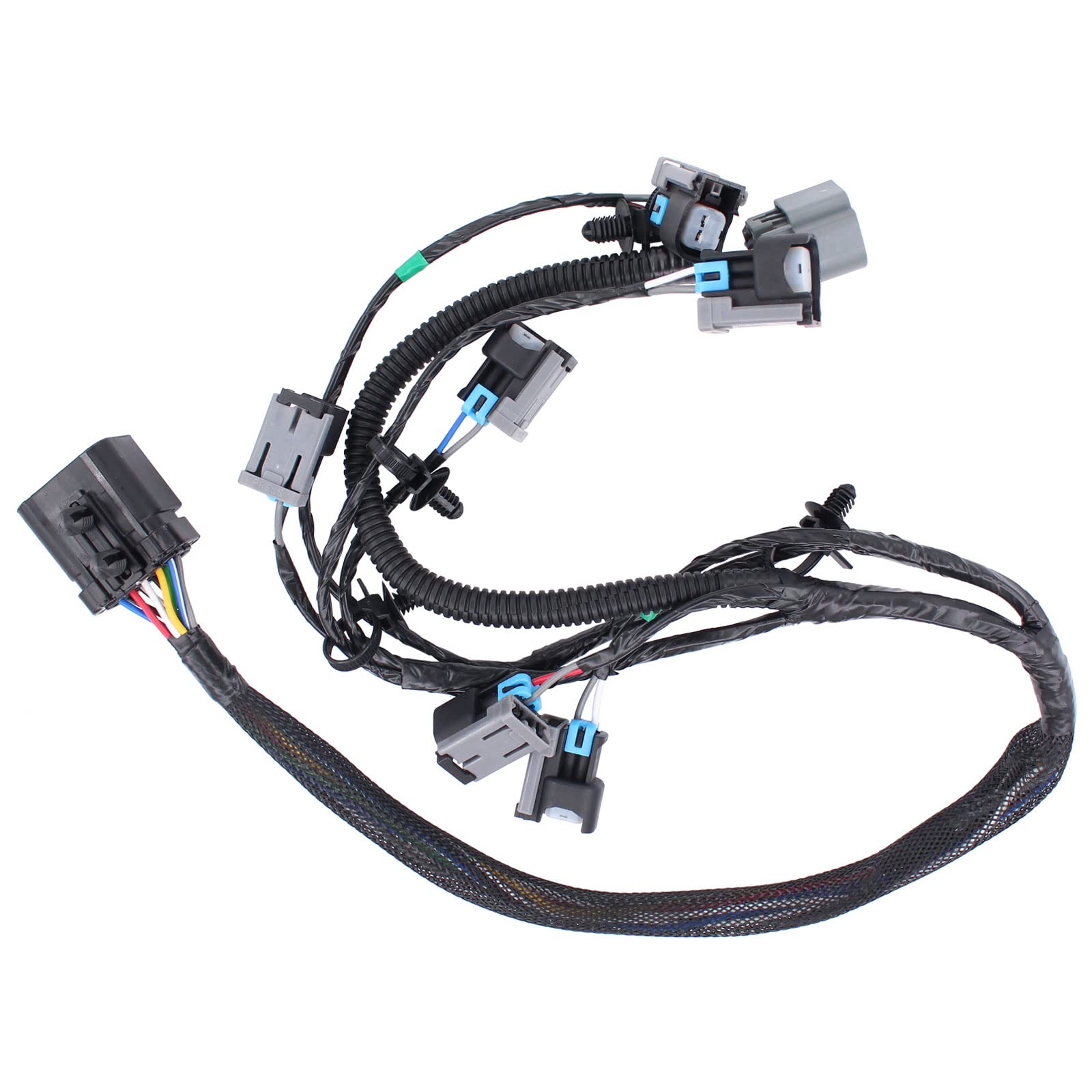 MOTOKU Rail Fuel Injector Wiring Harness for Chrysler Town and Country ...