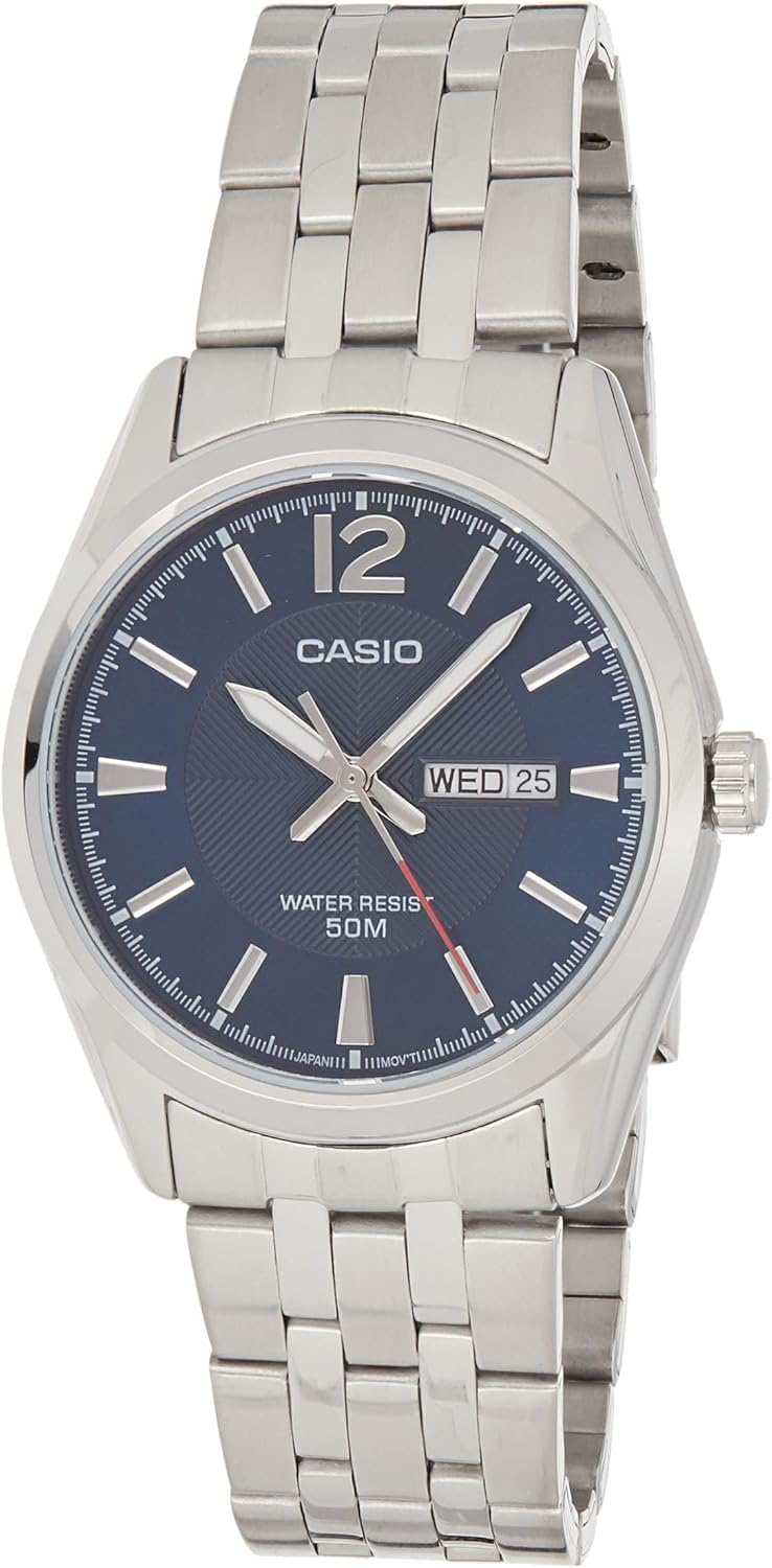 Casio Montre avec Mouvement à Quartz Japonais MTP-1335D-2A 38 mm: Casio ...