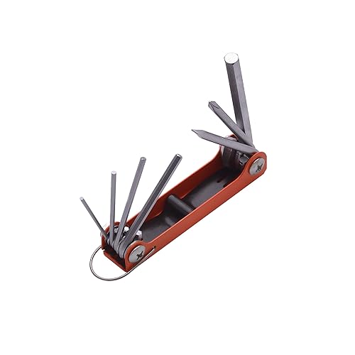 Edward Tools Folding Allen Wrench Set with Phillips and Flathead ...