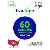 Amazon.com: Tracfone $99.99 Basic Phone Plan, 400 Minute, 365 Days ...
