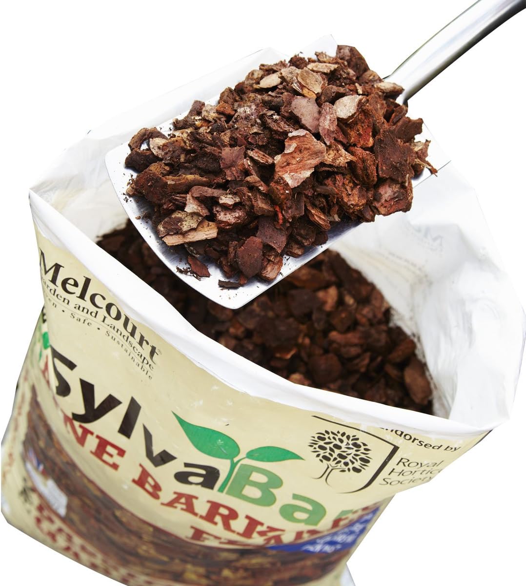 Suregreen Melcourt SylvaGrow Pine Bark Mini Mulch 50L Bag: Amazon.co.uk ...