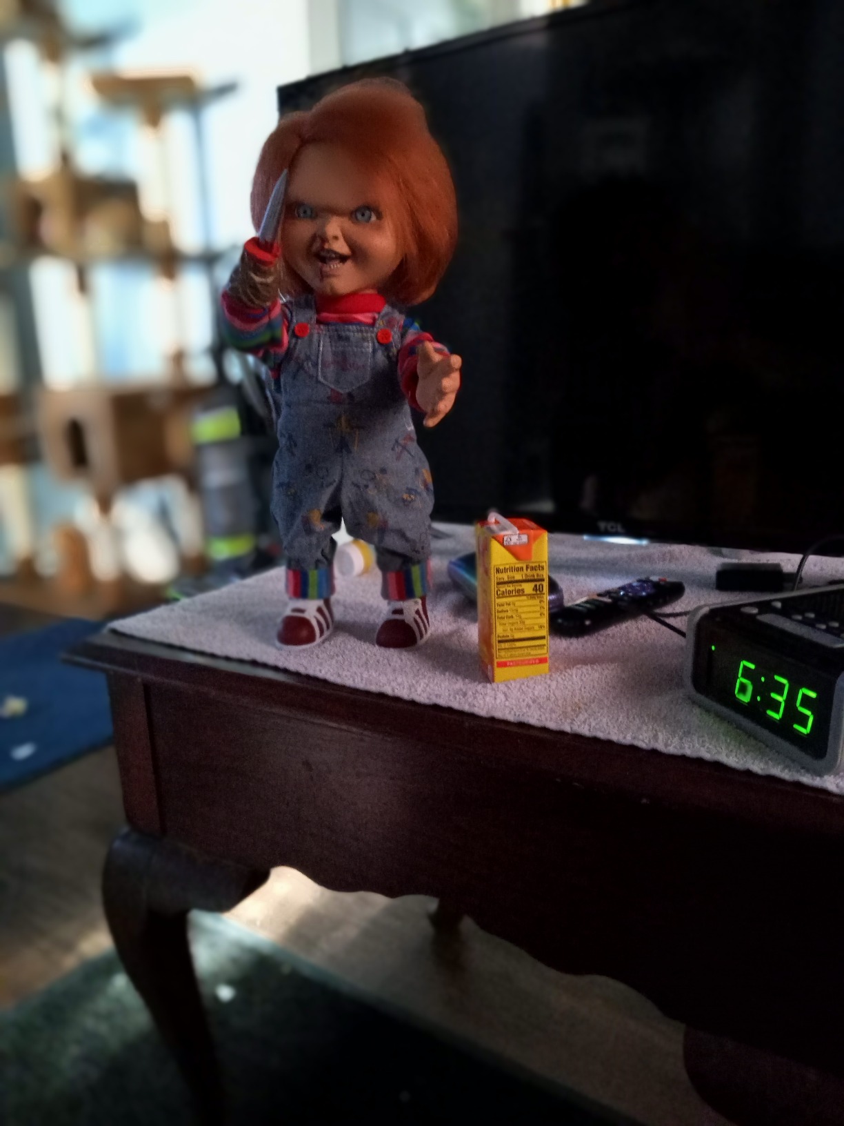 $18/mo - Finance Mezco Mega Scale Talking Menacing Chucky Figure | Buy ...
