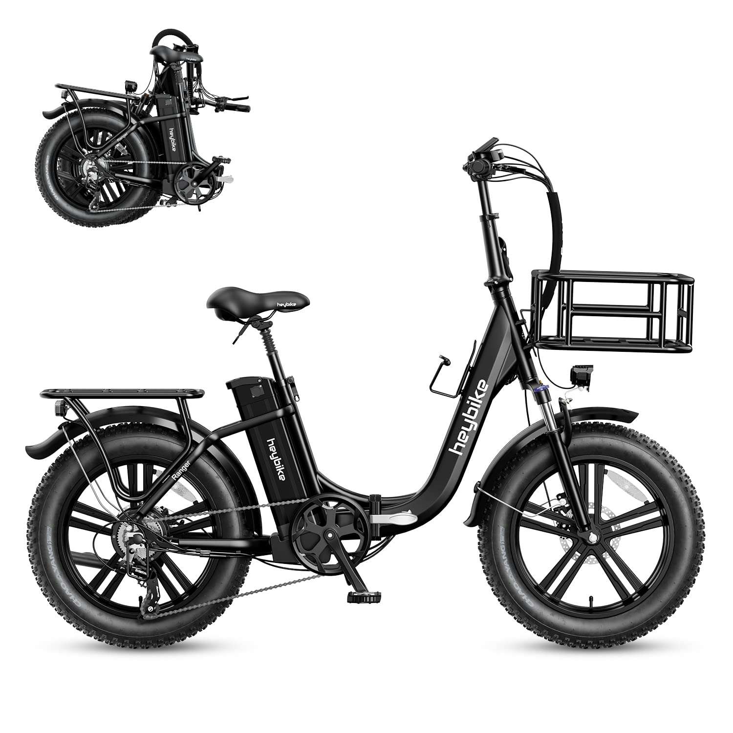 Mua Heybike Ranger Electric Bike for Adults, 1500W Motor Peak Ebike, [20" x 4.0 Fat Tire All ...