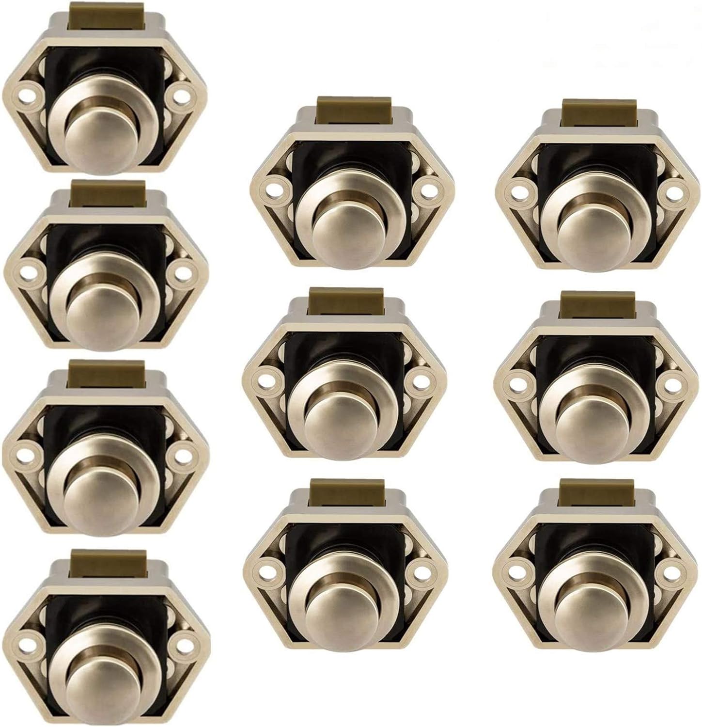 LESOLEIL Push Button Latch Catch Push Door Lock – for Ship Yacht ...
