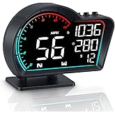 Amazon.com: KIMISS Digital GPS Speedometer Universal Heads Up Display ...