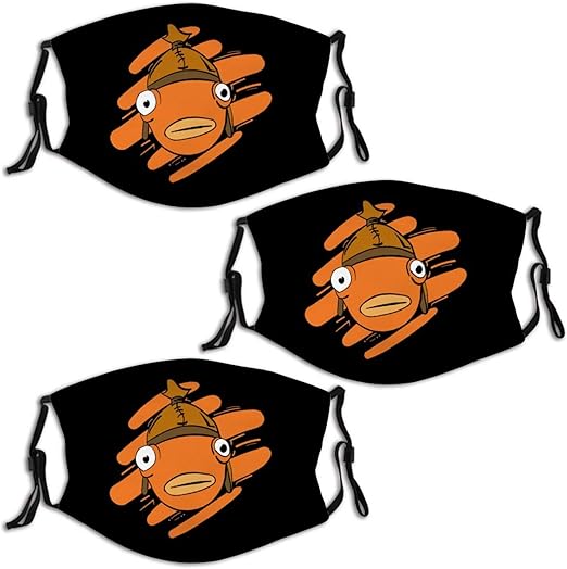 Amazon.com: Fishstick 3 PCS Face Mask Reusable Bandana Scarf Print ...