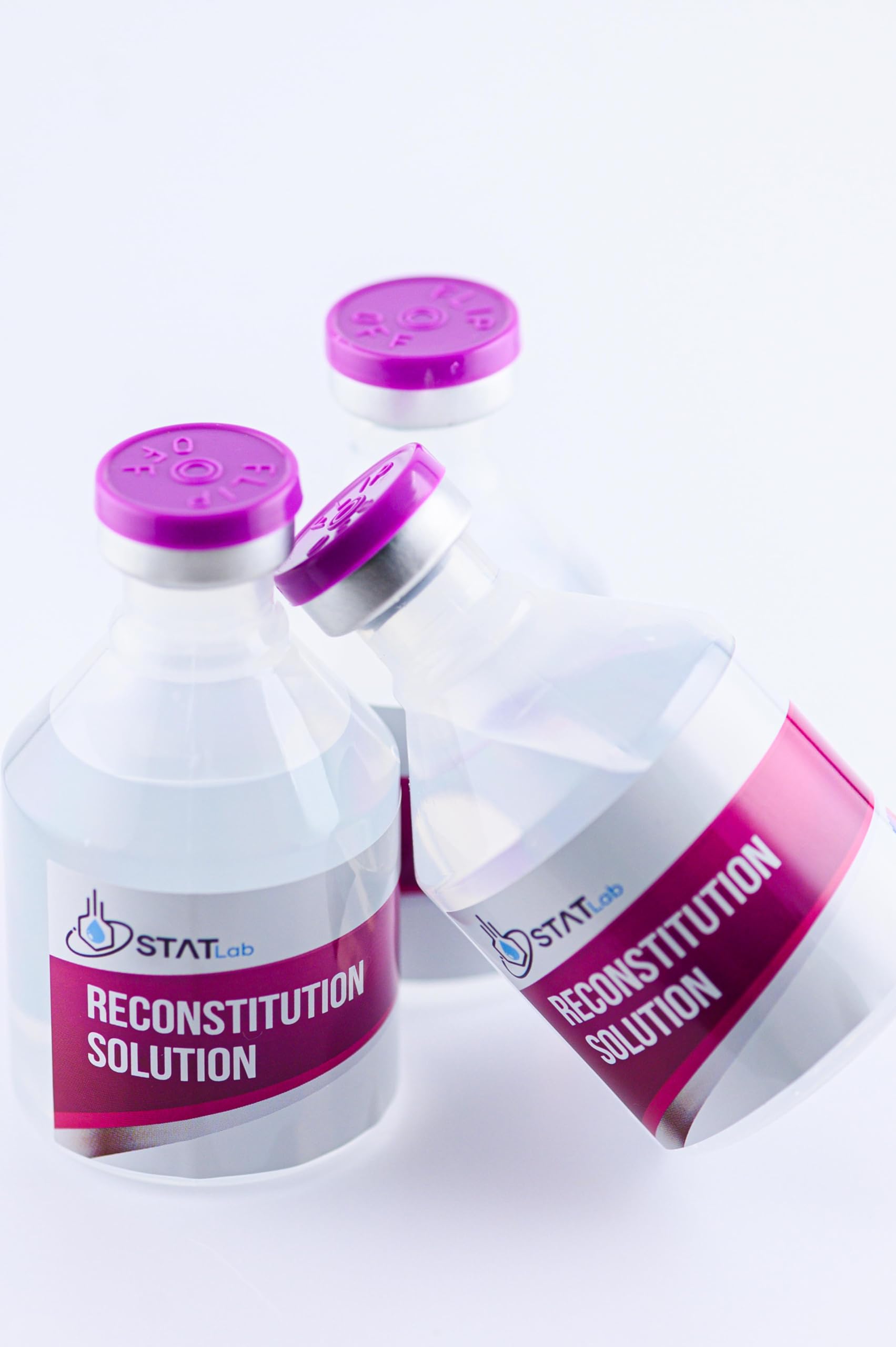 Stat Peptides Reconstitution Solution - Clear Plastic Bottle - Premium ...