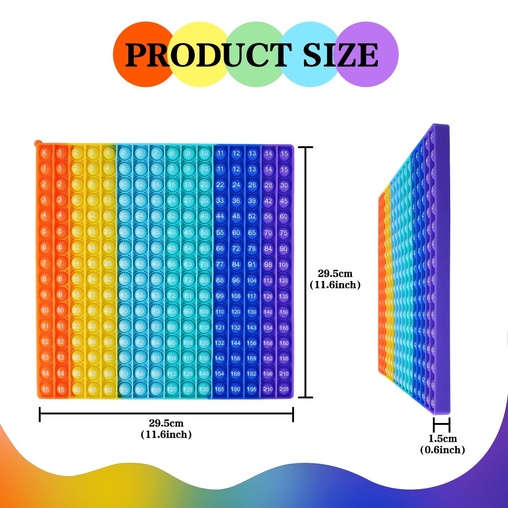 Mua Multiplication Table P00P Rainbow Math Multiplication Table Game ...