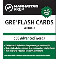 500 Advanced Words: GRE Vocabulary Flash Cards (Manhattan Prep GRE ...