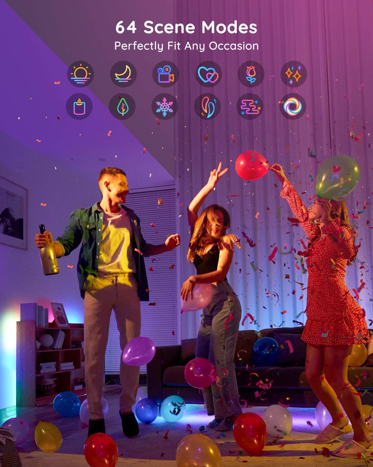 Mua Govee RGBIC LED Strip Lights, 32.8FT Bluetooth Segmented DIY ...