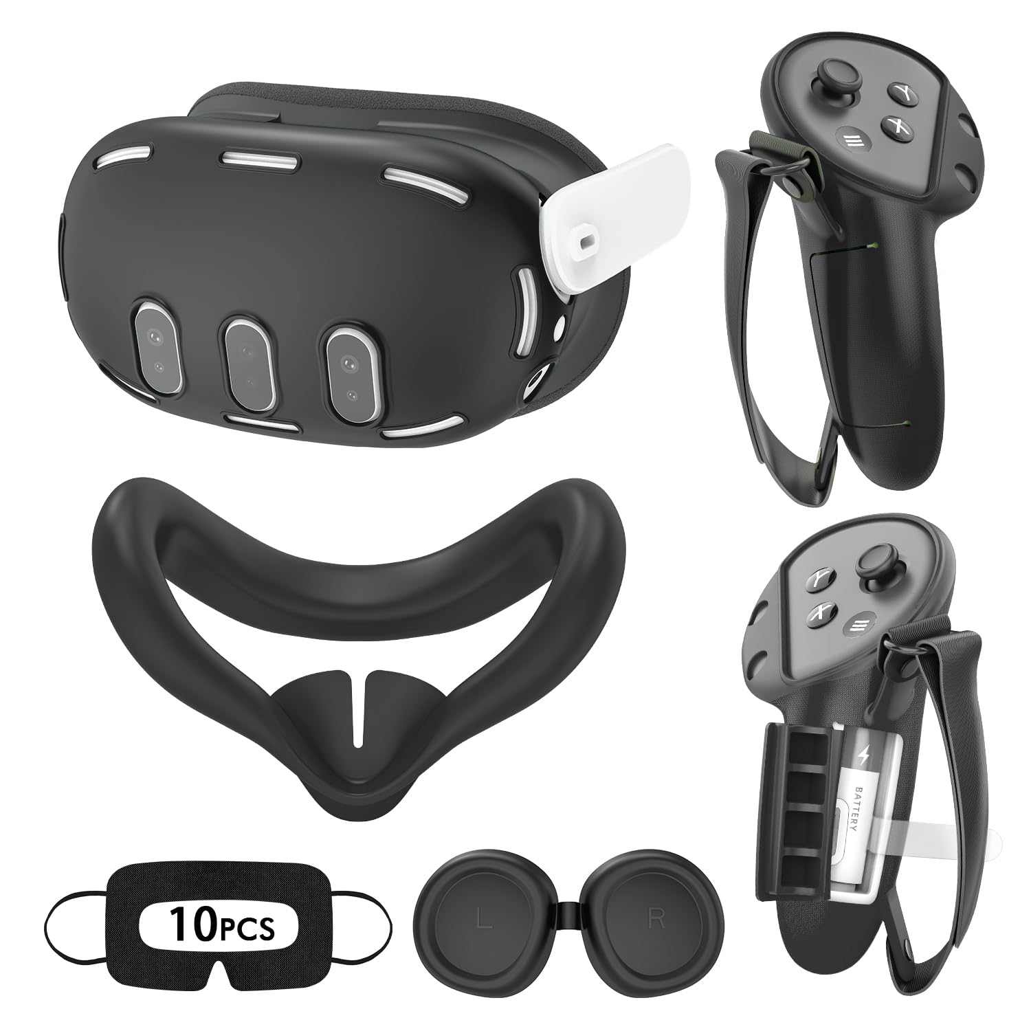 Tyasoleil VR Silicone Case for Meta Quest 3, Design Upgraded ...