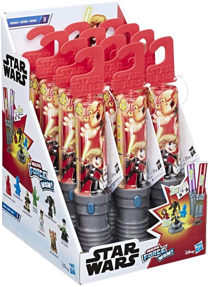 Star Wars Micro Force WOW! Set of 4 Mini Collectible Figures for Kids ...