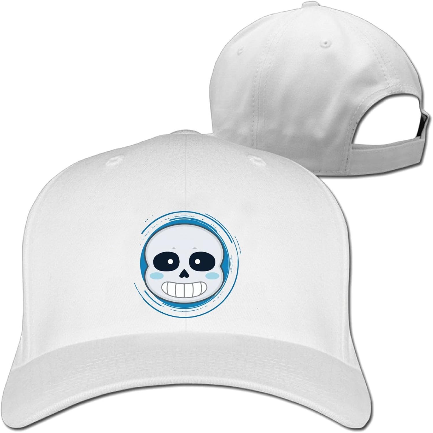 Men Women Undertale Sans Button Outdoor Baseball Visor Hat Snapback (6 ...
