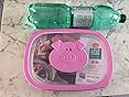 Amazon.com | Snips Stackable Storage Cold Meat Saver, Clear with Pink ...