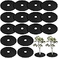 Amazon.com : Whaline 8Pcs 32.2 Inch Non-Woven Tree Mulch Ring Thickened ...