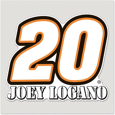 Amazon.com : NASCAR Joey Logano 12-by-12 Die Cut Decal : Sports Fan ...