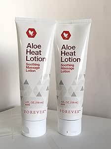 Amazon.com: Forever Living Aloe Heat Lotion 118ml-(Pack of 2): Health ...