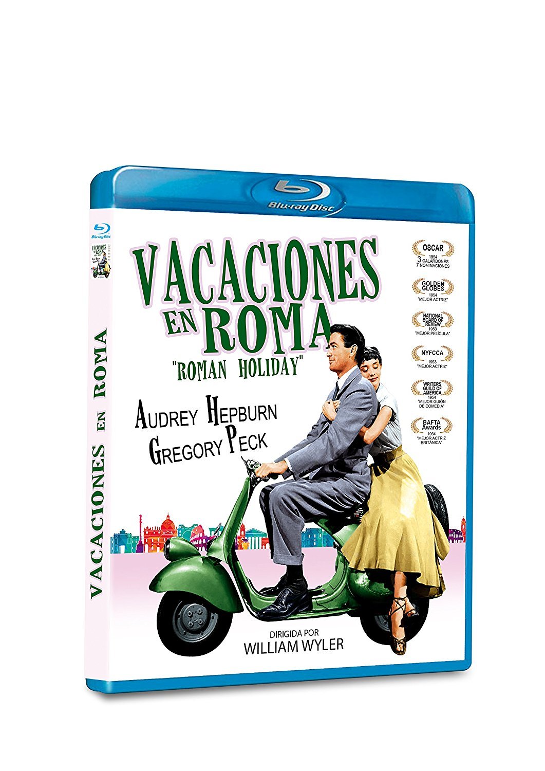 Vacaciones en Roma BD 1953 Roman Holiday [Blu-ray]: Amazon.es: Gregory ...