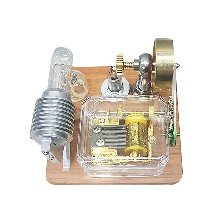 Mua Engine Toy Model DIY Metal Single Cylinder Stirling Engine Model ...