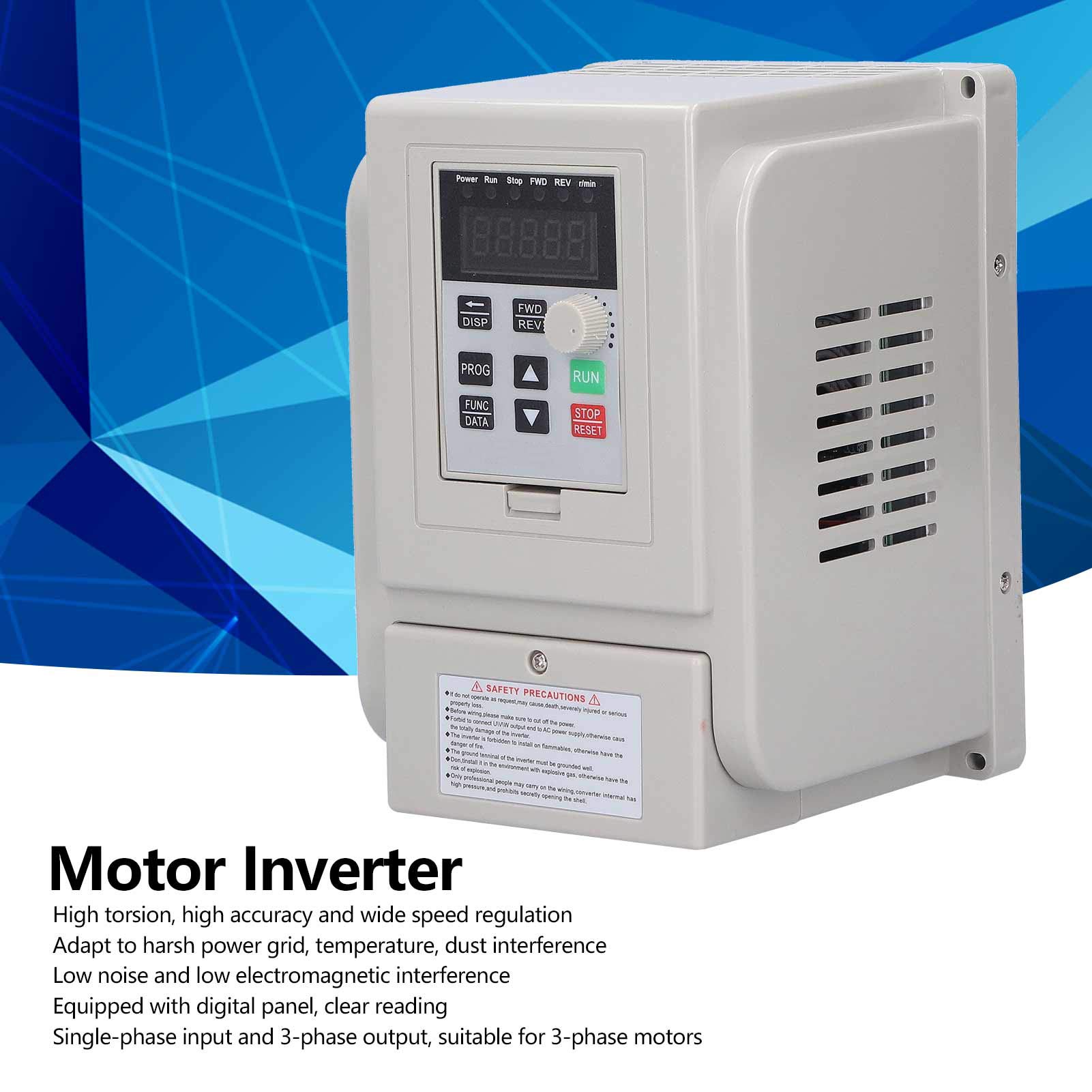 Mua Wisoqu VFD Variable Frequency Drive,Single‑Phase 110VAC Input 3‑Phase 220VAC Output Variable ...
