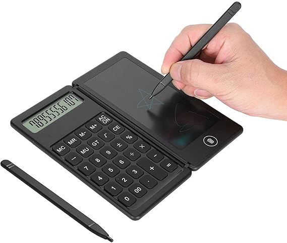 Calculators, Basic Calculator Notepad with 6.0 Inch LCD Writing Tablet ...