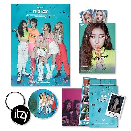 ITZY 1st Album - IT'Z ICY CD + Photobook + Photocards + IT'Z DIFFERENT ...
