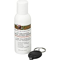 Amazon.com : Gel 8 Ounce, Double Pack glo germ Gel (16 oz) - Gel Lotion ...