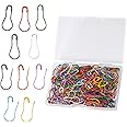 Amazon.com: HNMZDS 200 Pieces Safety Bulb Pins,Mixed Colors Bulb Pin Gourd Safety Pin Metal ...