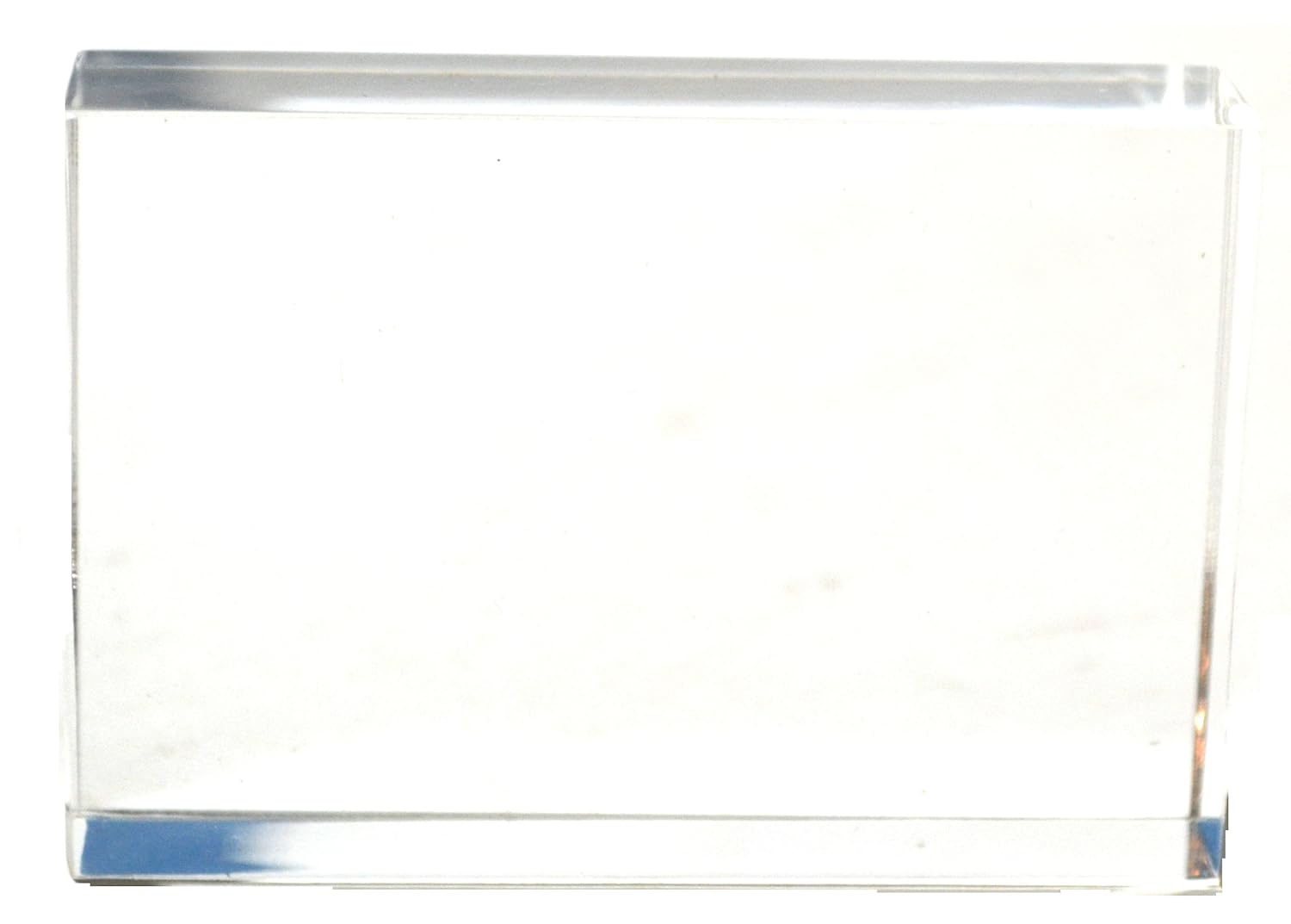 Eisco Labs Acrylic Rectangular Block; 75mm X 50mm X 18mm Size: Amazon ...