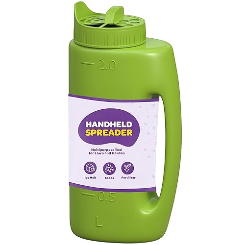 Handheld Spreader (2 Liters) Adjustable Dial Multi-Purpose Hand ...