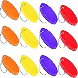 Amazon.com: AFUNTA Foam Floating Keychain, 10 Pcs Oval Foam Float Key ...